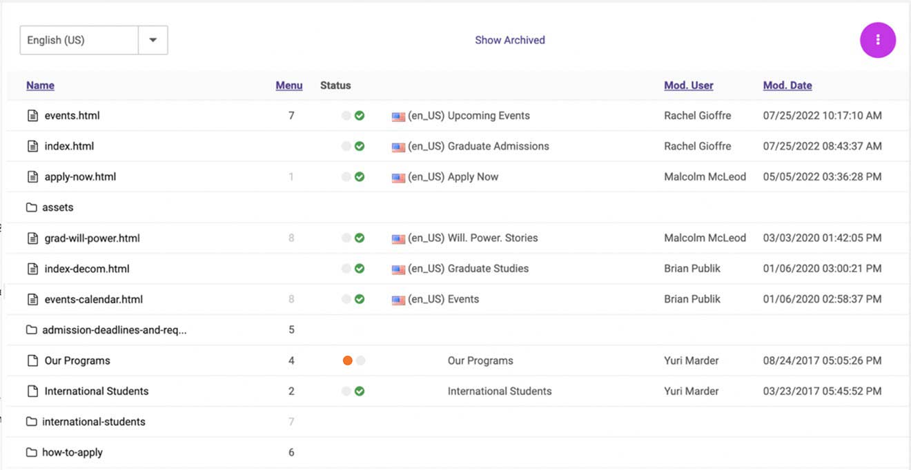 How to Edit Your Website in dotCMS | William Paterson University